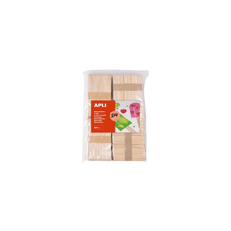 Pau Madeira (Manualidades) Apli Cor Natural 800un - M.D.E. ao Quadrado ...